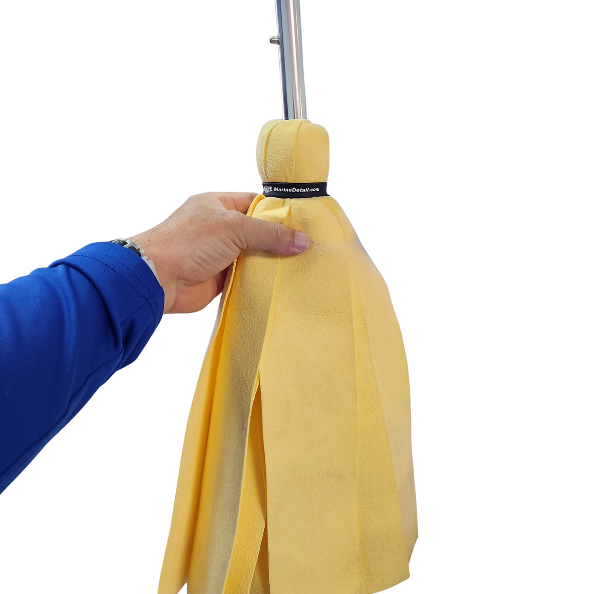 XL Chamois Mop Head (16”) — Quick Release Attachment – MarineDetail.com