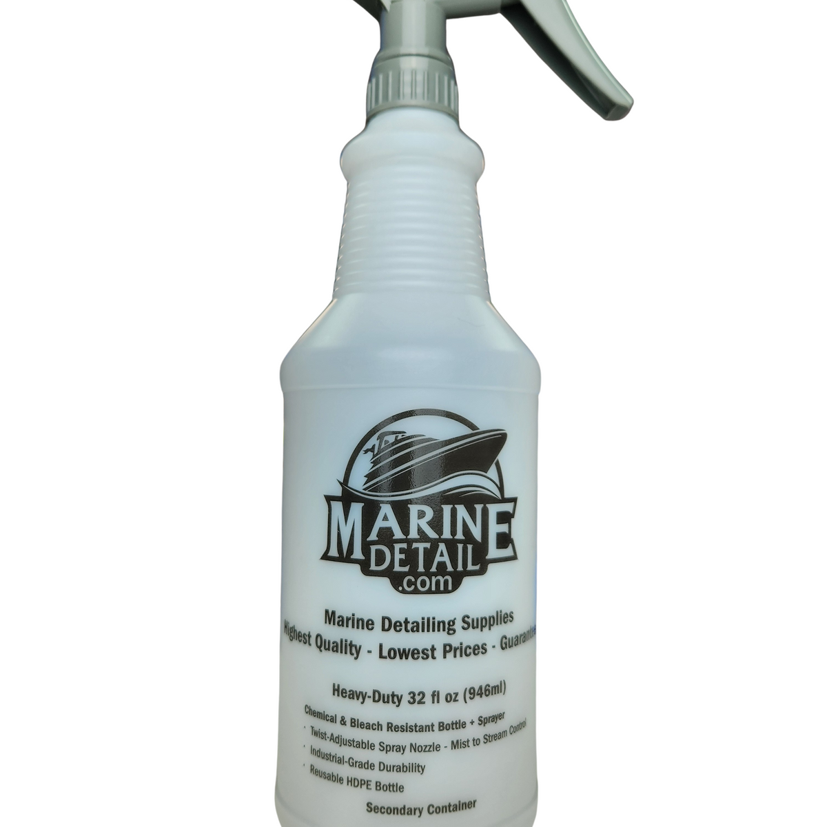 Heavy-Duty Spray Bottle - 32 fl oz – MarineDetail.com